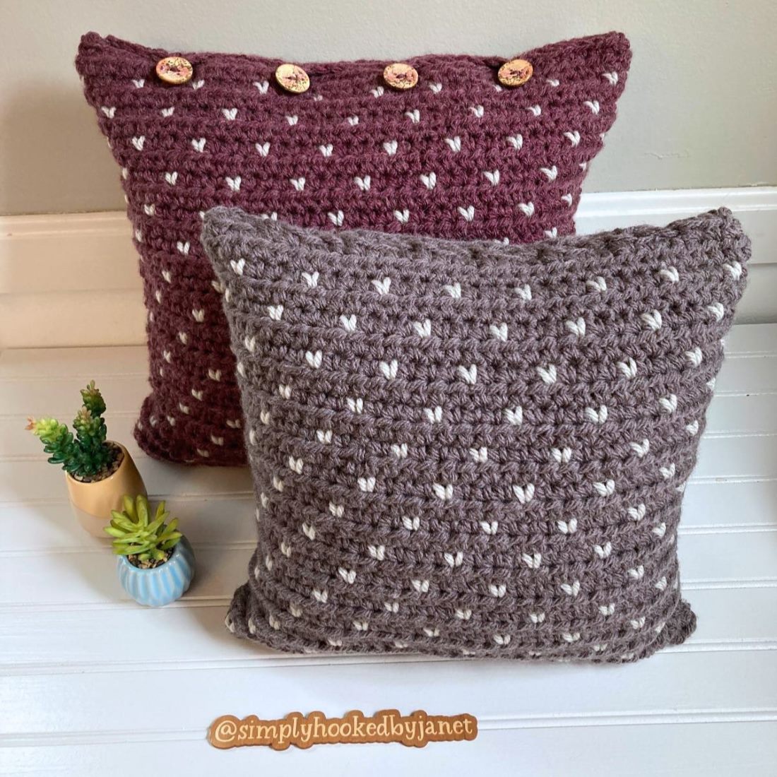 Timeless Crochet Pillow Cover Pattern for Your Home - Simply Hooked by ...