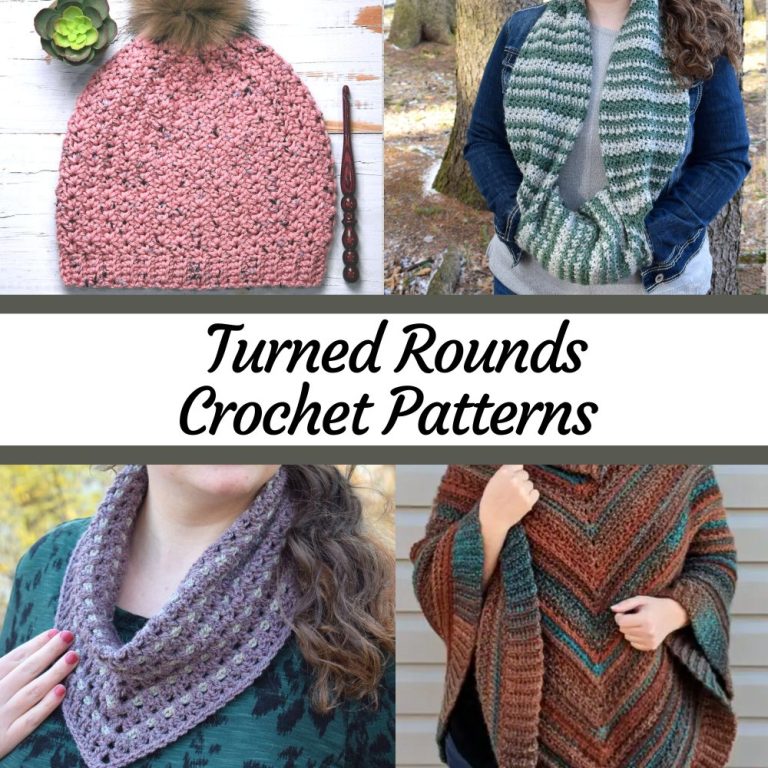 Discover Crocheting in Turned Rounds and Patterns to Practice - Simply ...