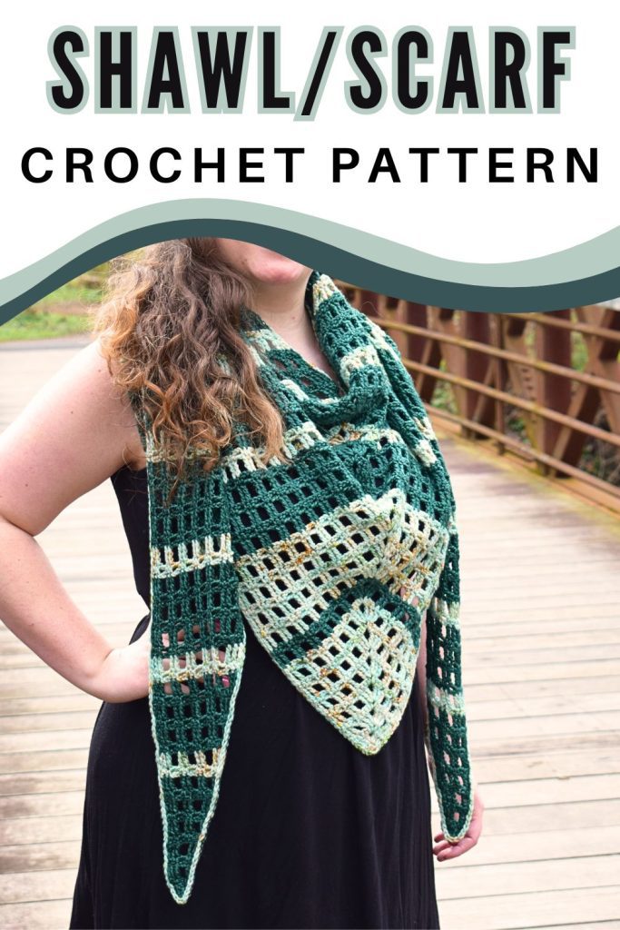The Perfect Elegant Crochet Shawl Pattern - Simply Hooked by Janet