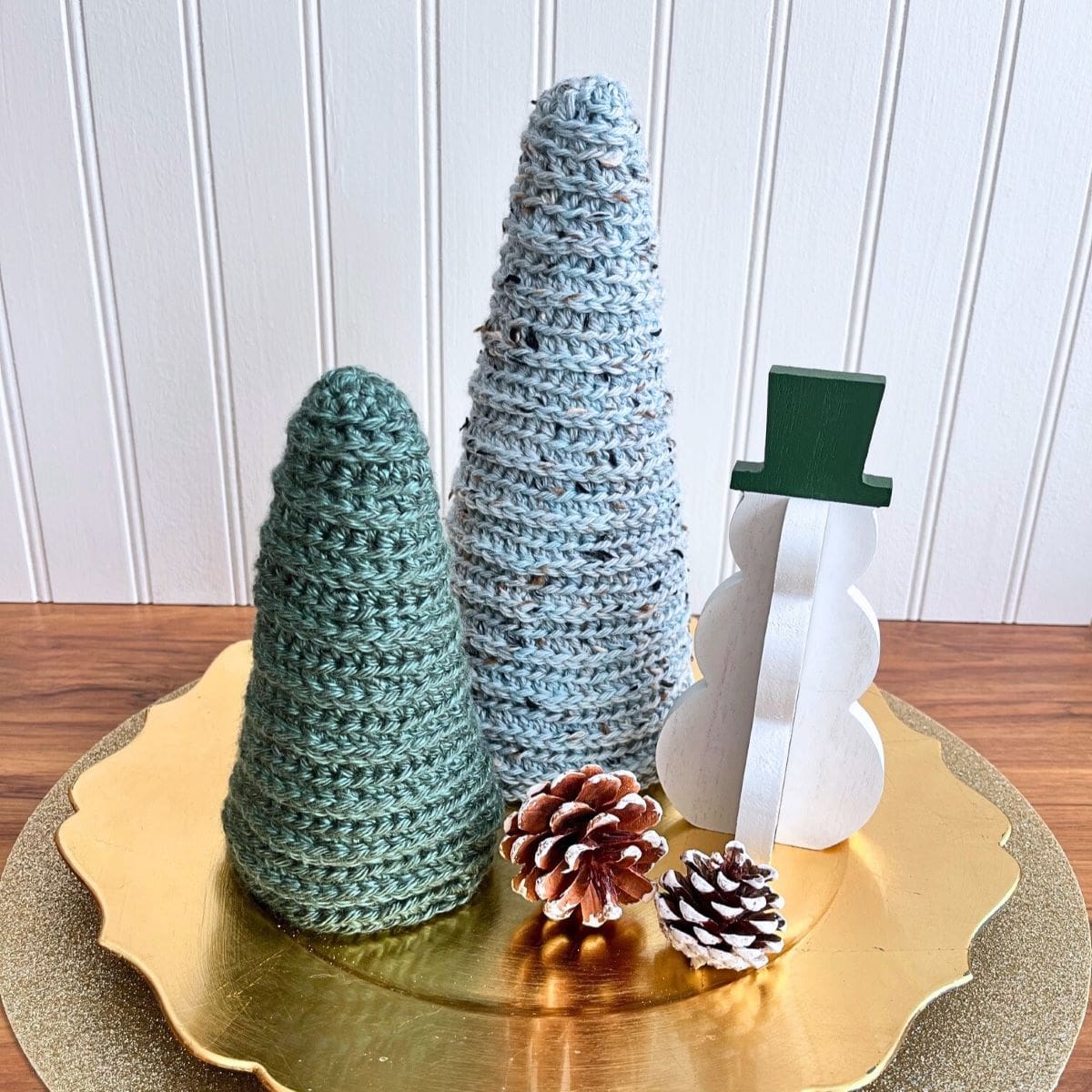 Make an Evergreen Crochet Cone Tree With This Pattern - Simply Hooked ...