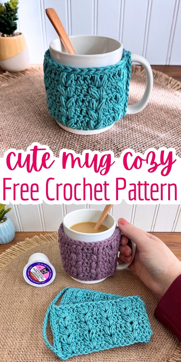 Crochet your Own Coffee Mug Cozy with this Quick Pattern! - Simply ...
